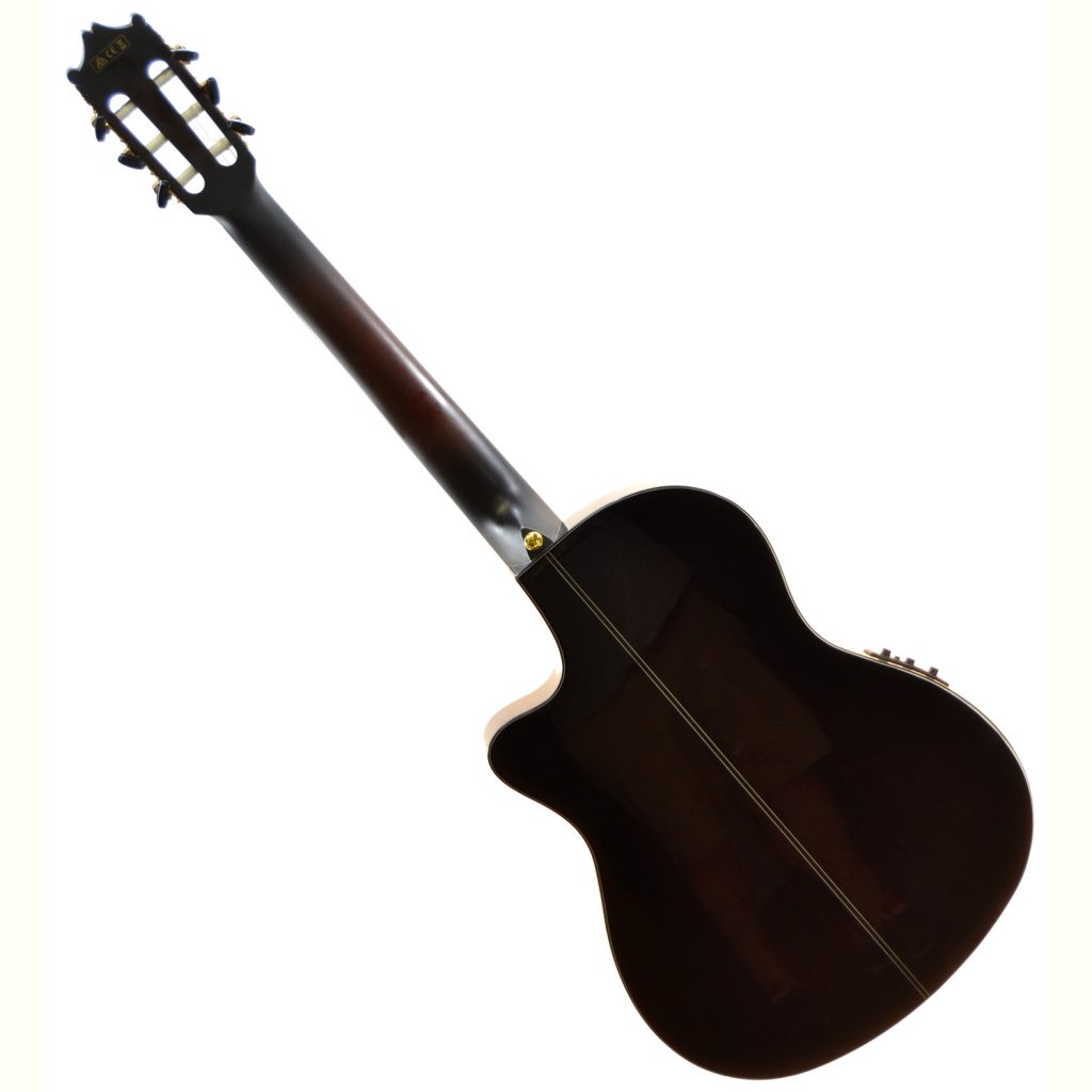 Ibanez GA35TCE Nylon Thin Cutaway Nylon String Acoustic Guitar - Dark ...