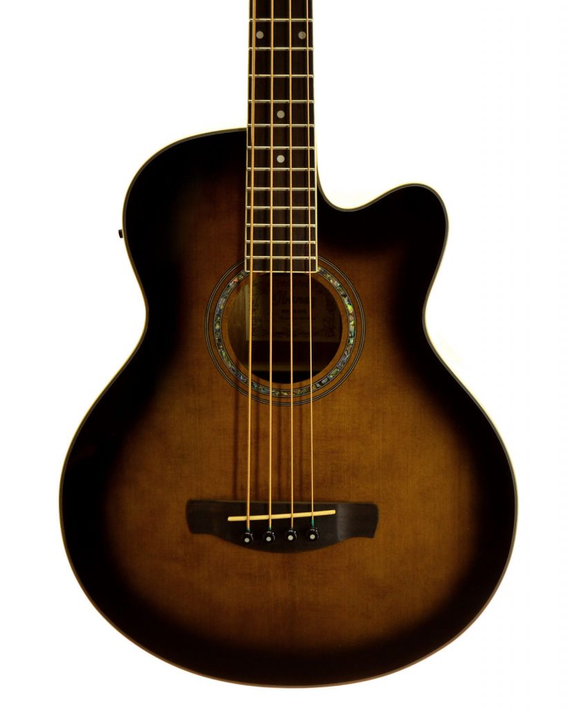 Ibanez AEB10E-DVS - 4 String Acoustic/Electric Bass | The Guitar Hangar