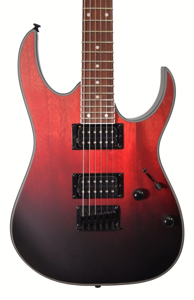 Ibanez RG Series RG421EX-TCM Electric Guitar - Transparent Crimson Fade ...