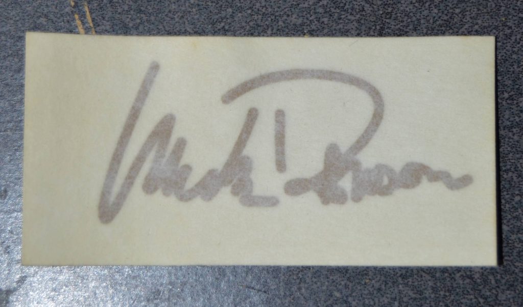 Mick Ronson Autograph Stickers | The Guitar Hangar