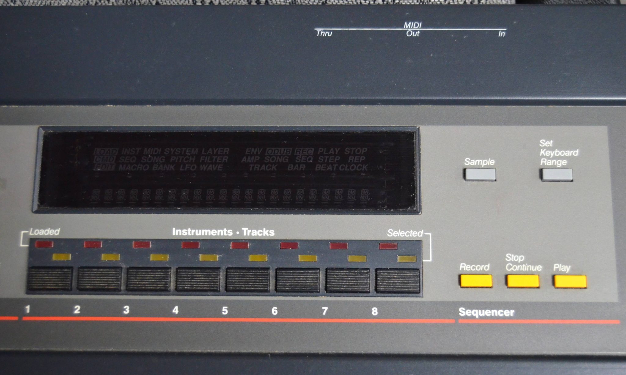 Mick Ronson Owned Ensoniq EPS Performance Sampler Keyboard - Used | The ...