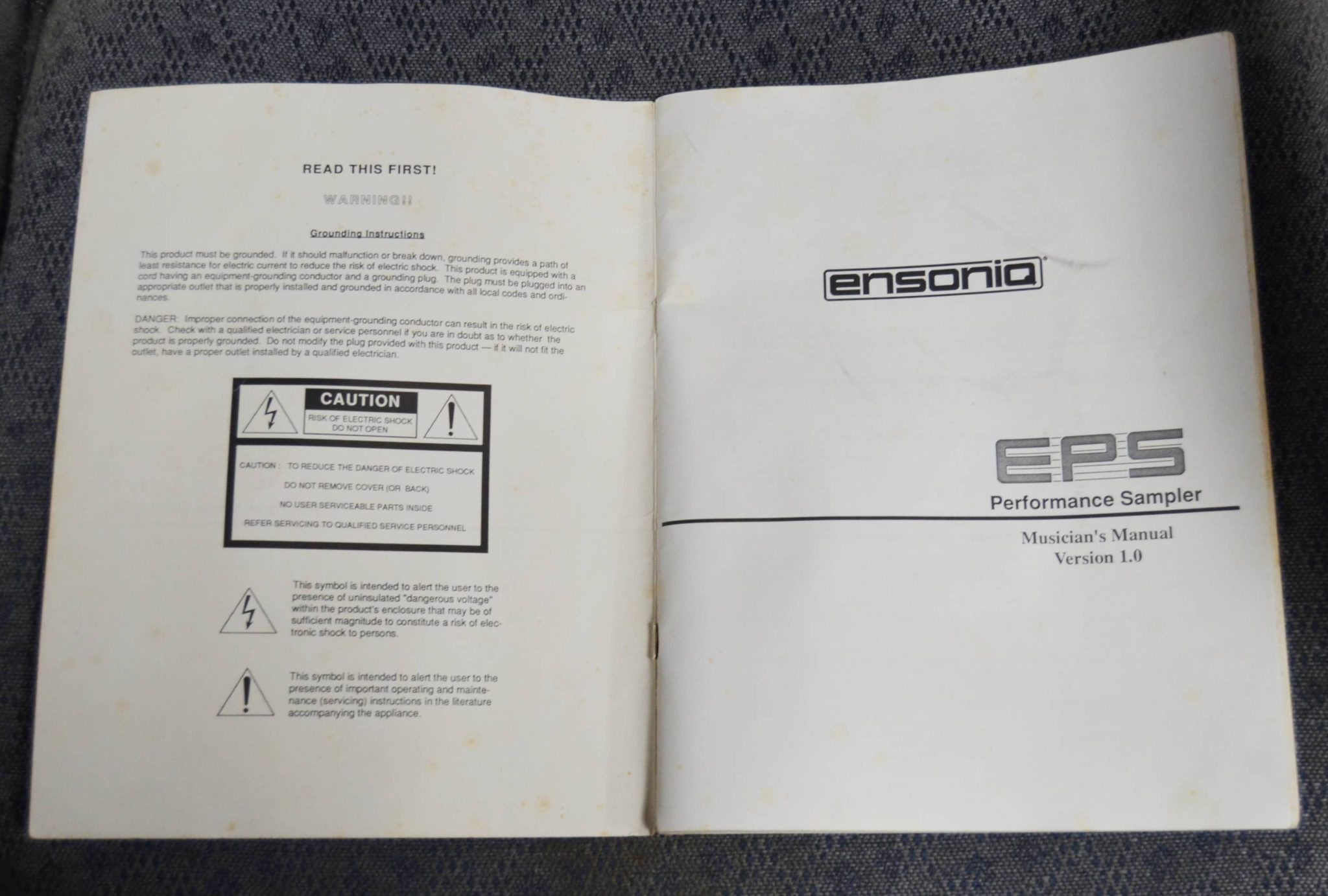 Mick Ronson Owned Ensoniq EPS Performance Sampler Keyboard - Used | The ...