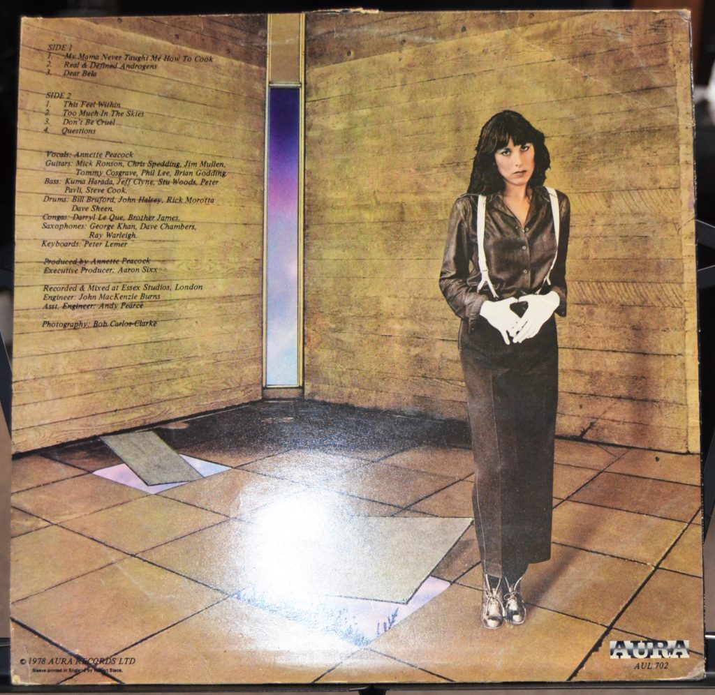 Mick Ronson Record Collection - Annette Peacock X-Dreams | The Guitar ...