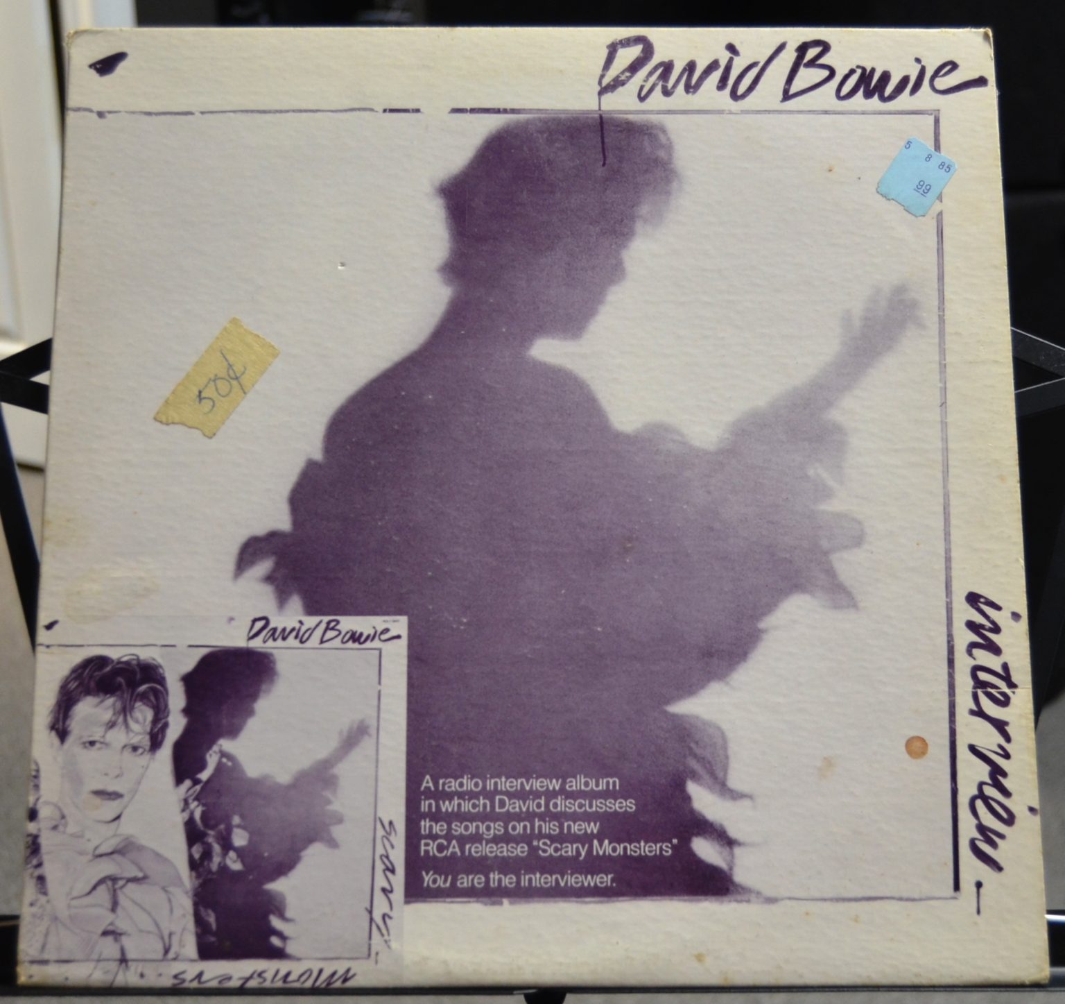 Mick Ronson Record Collection - David Bowie Interview LP | The Guitar ...