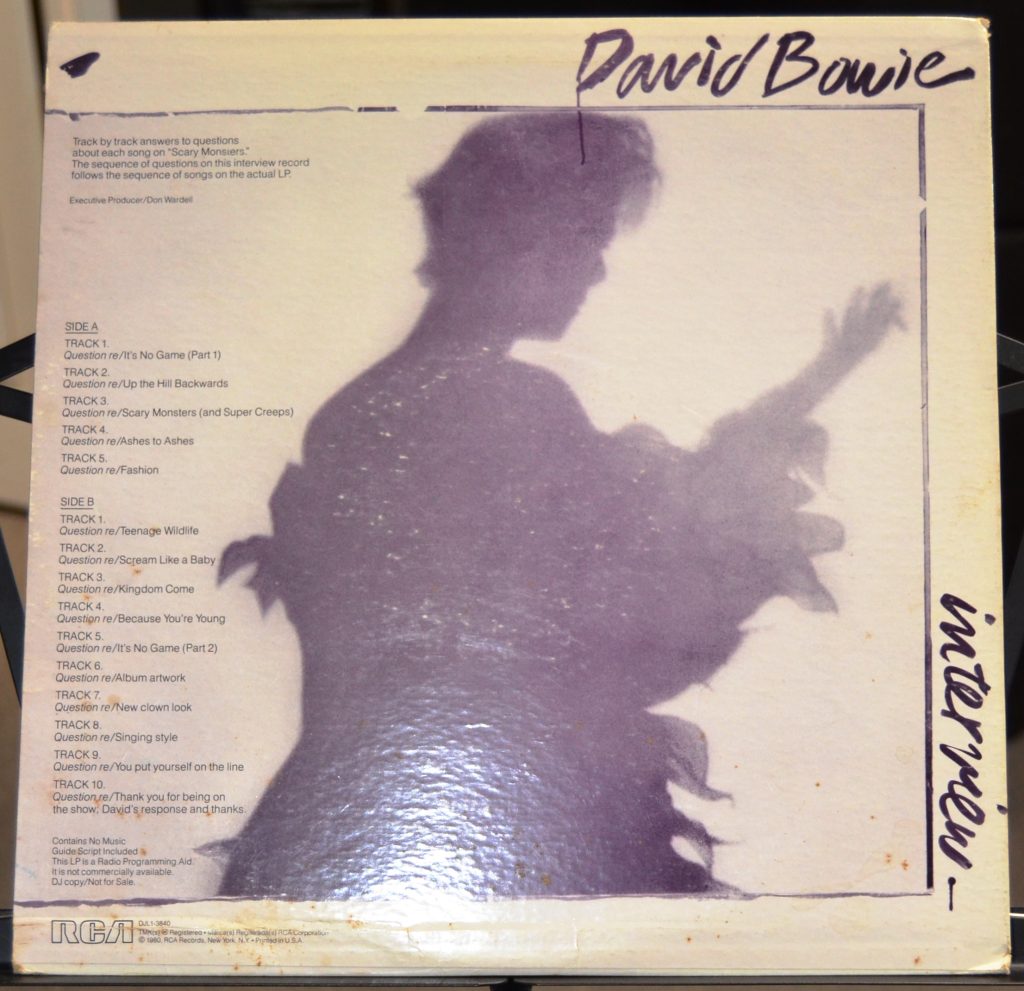 Mick Ronson Record Collection - David Bowie Interview LP | The Guitar ...
