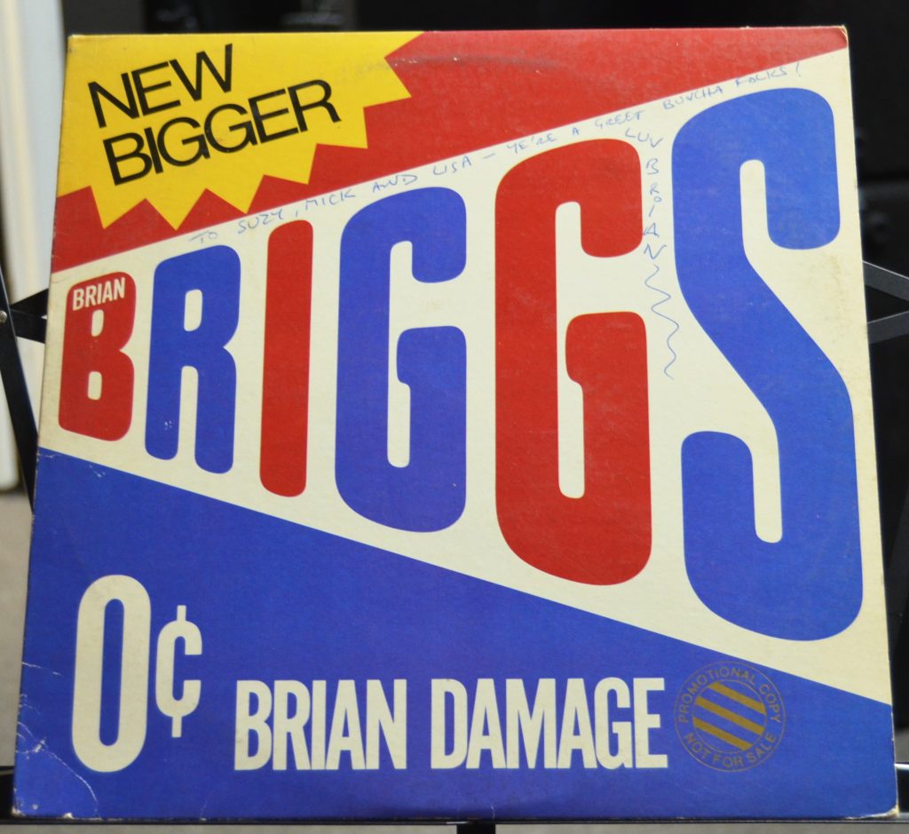 Mick Ronson Record Collection - Brian Briggs - Brain Damage LP | The ...
