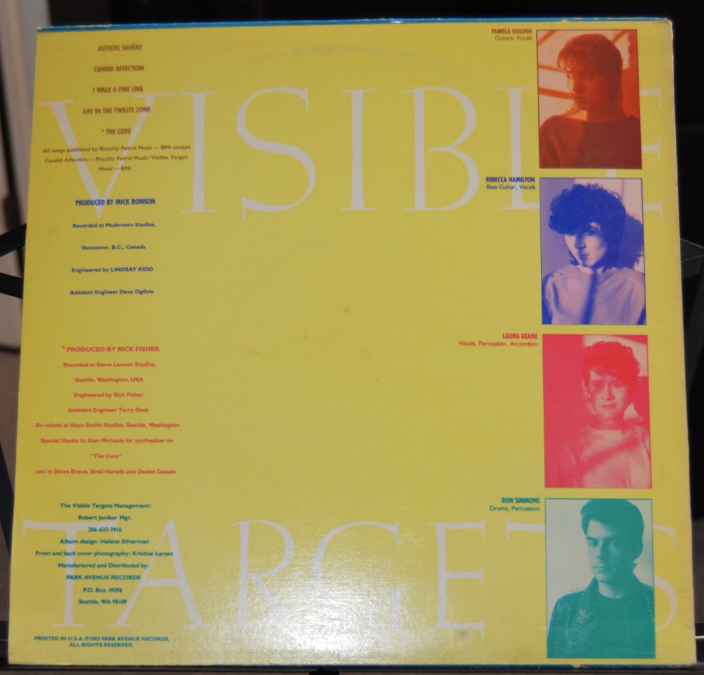 Mick Ronson Record Collection - The Visible Targets - Autistic Savant ...