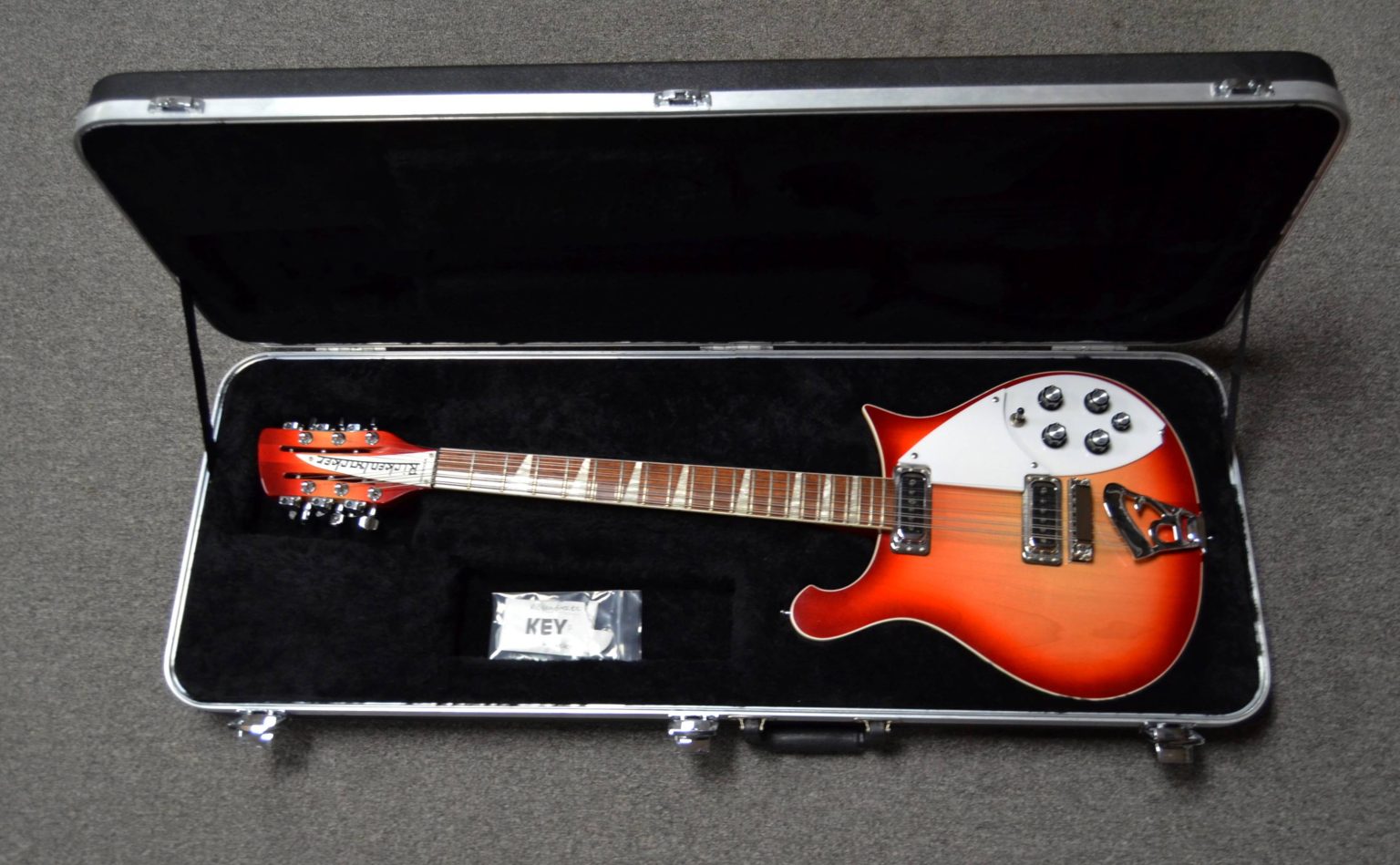 Rickenbacker 620/12 12 String Electric Guitar 2011 Fire-Glo w/ OHSC ...