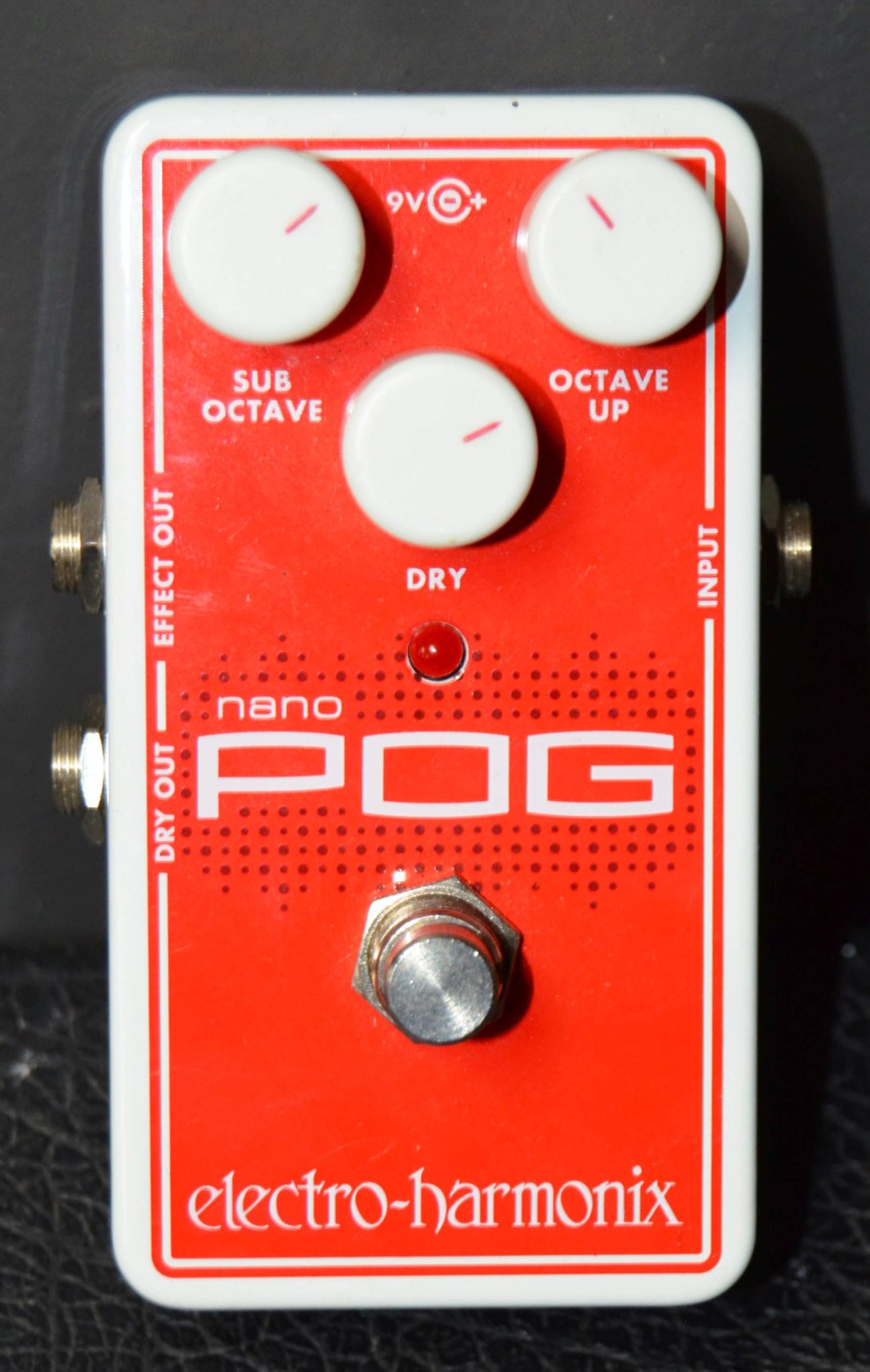 Electro Harmonix Nano POG Octave Effects Pedal w/ Power Supply - Used ...