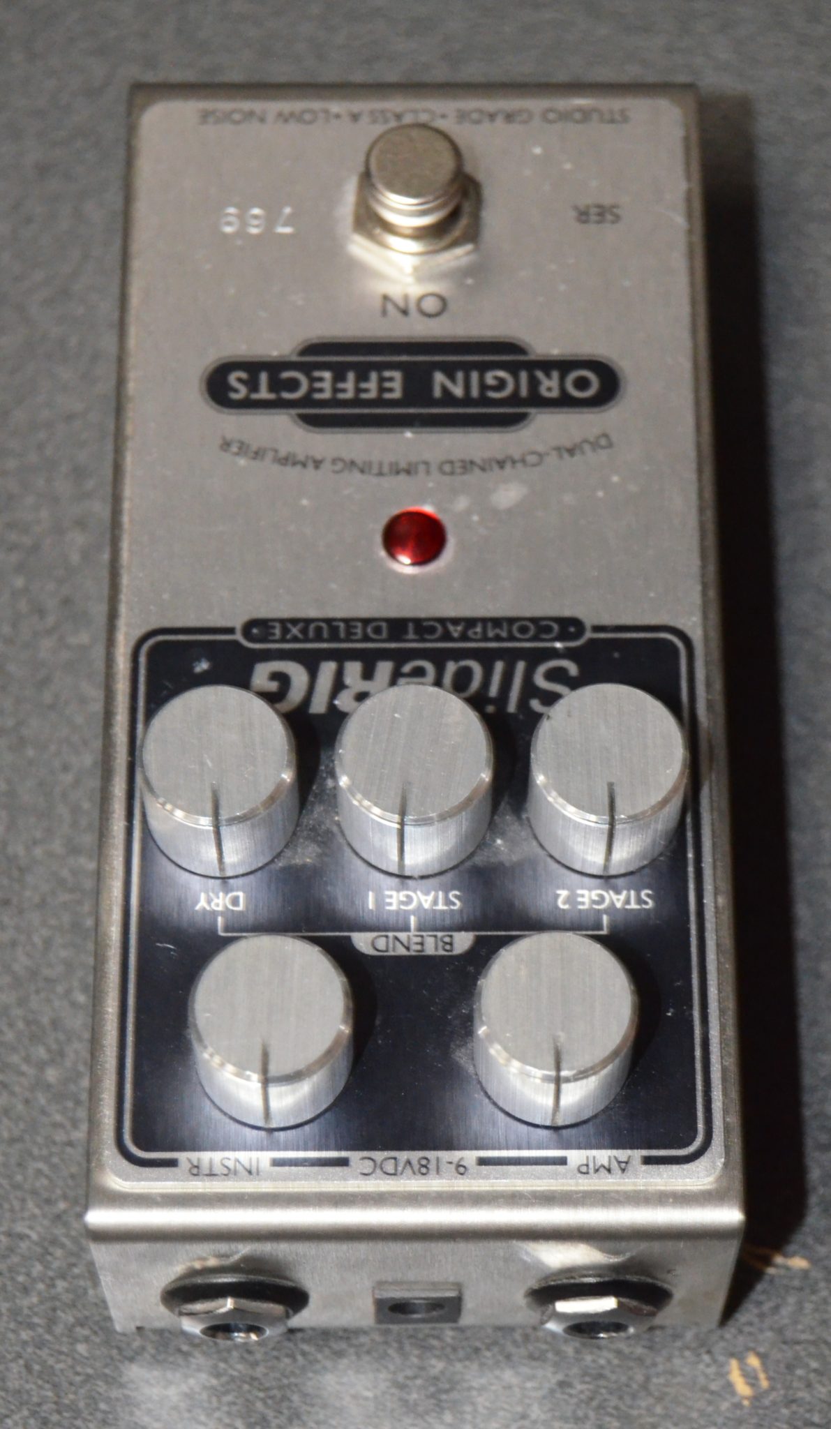 Origin Effects - SlideRig Compact Deluxe Compressor Effect Pedal - Used ...